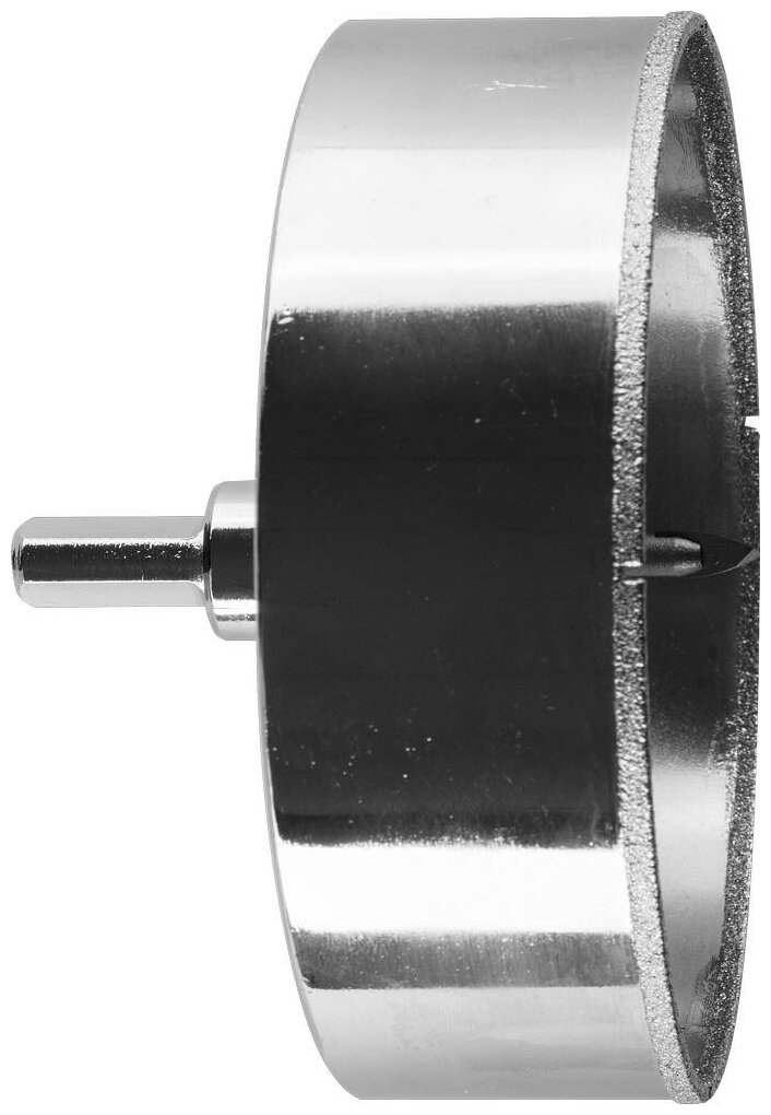 ЗУБР O 102 мм, Р 60, алмазная, коронка по кафелю и стеклу Профессионал (29850-102)