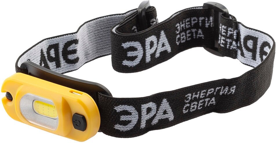 Фонарь светодиодный налобный ЭРА GA-801 Практик аккумуляторный