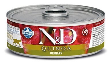 Farmina (Фармина) N&D Cat Quinoa 0,080кг консерва профилактика МКБ для кошек (102178)