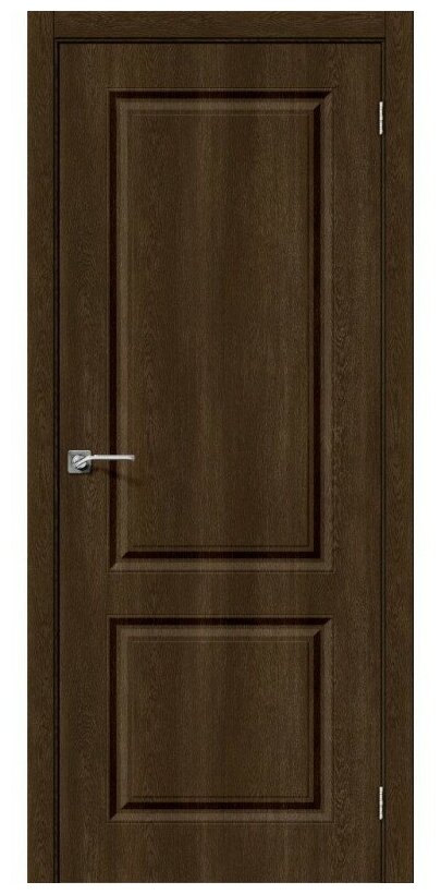 Скинни-12 Dark Barnwood дверь межкомнатная