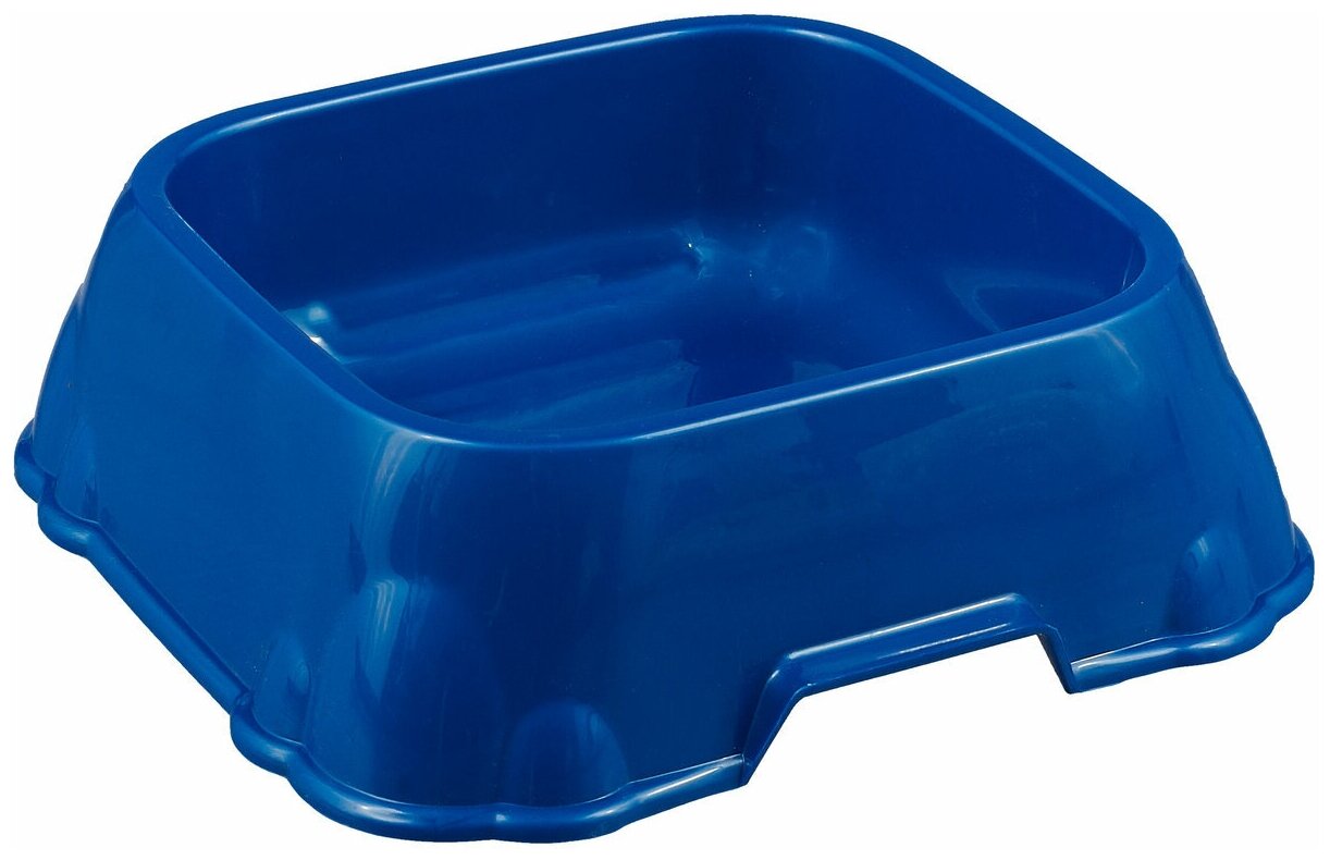 Миска для кошек и собак MP-Bergamo Viola, 1 л, 25х25х8 см