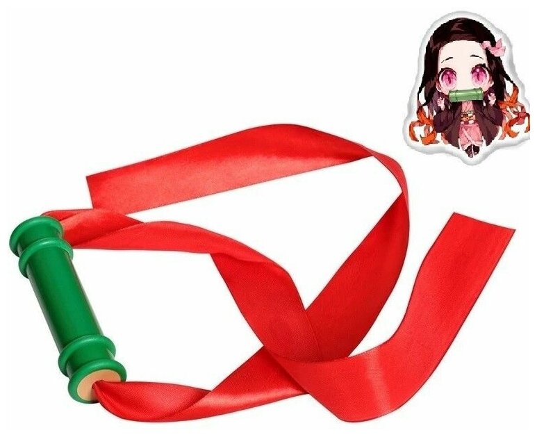 Бамбуковая палочка Незуко Камадо из аниме Клинок рассекающий демонов 11 см