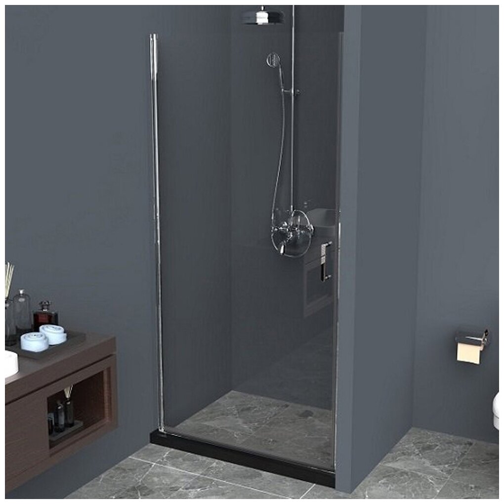 Душевая дверь Belbagno Uno B-1-85-C-Cr