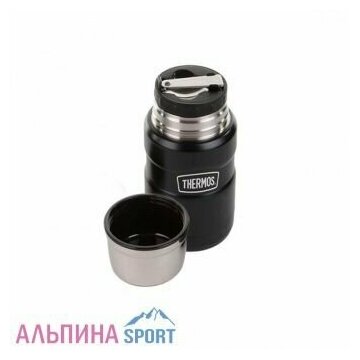 Термос из нерж. стали тм THERMOS SK3020-BK (Matte Black) King Food Jar 0.710L