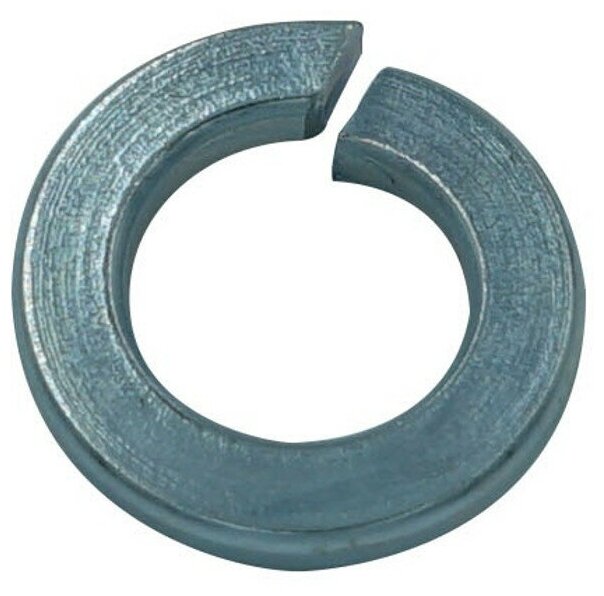 Шайба пружинная DIN127 M6, набор 12 шт, стальная крепежная деталь для соединений