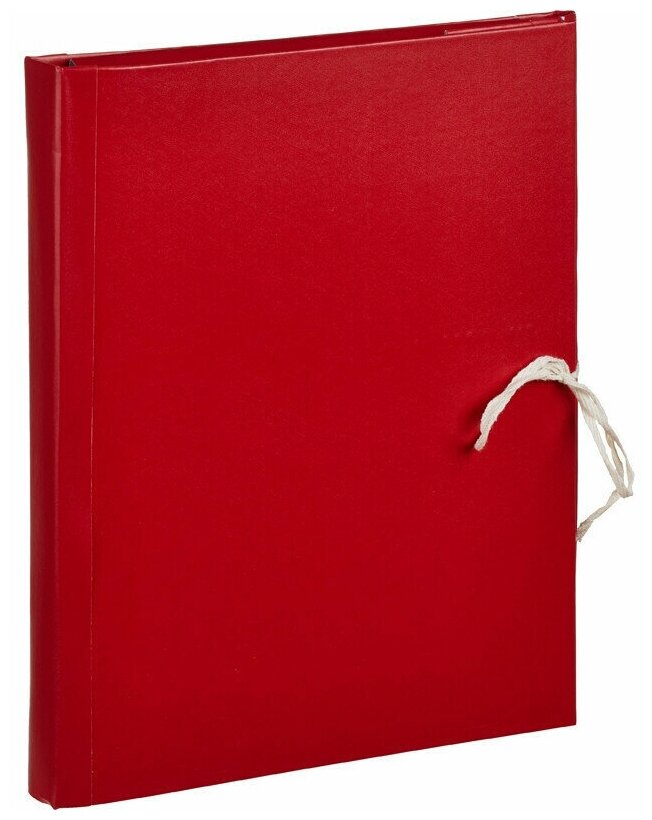 Attache Папка архивная, бумвинил, завязки