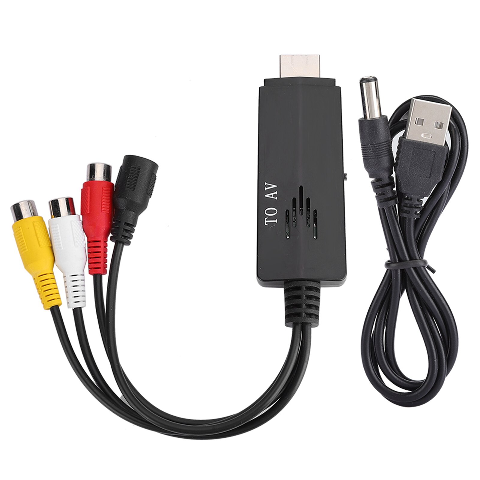HDMI в AV RCA конвертер-адаптер, кабель-адаптер, разъем папа-мама , HD-видеоконвертер 1080P для телевизора, видеомагнитофона, DVD