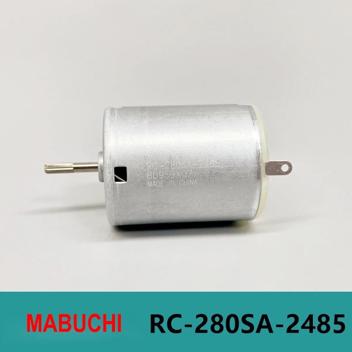 Mabuchi RC-280SA-2485 Двигатель постоянного тока 3,7 В 5 В 6 В 7,4 В 13300 об/мин Мини 280 Круглый Высокоскоростной Большой крутящий момент Угольная щетка Двигатель Игрушечная модель автомобиля