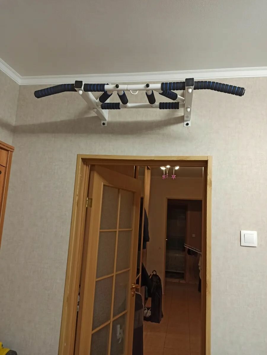 Турник Мультихват 3 хвата разборный (белый)