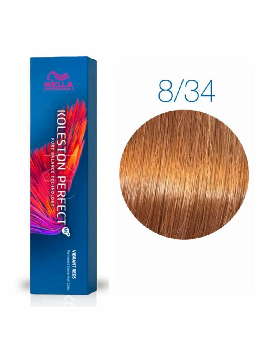 8/34 Краска для волос Koleston Perfect ME+, 60 мл