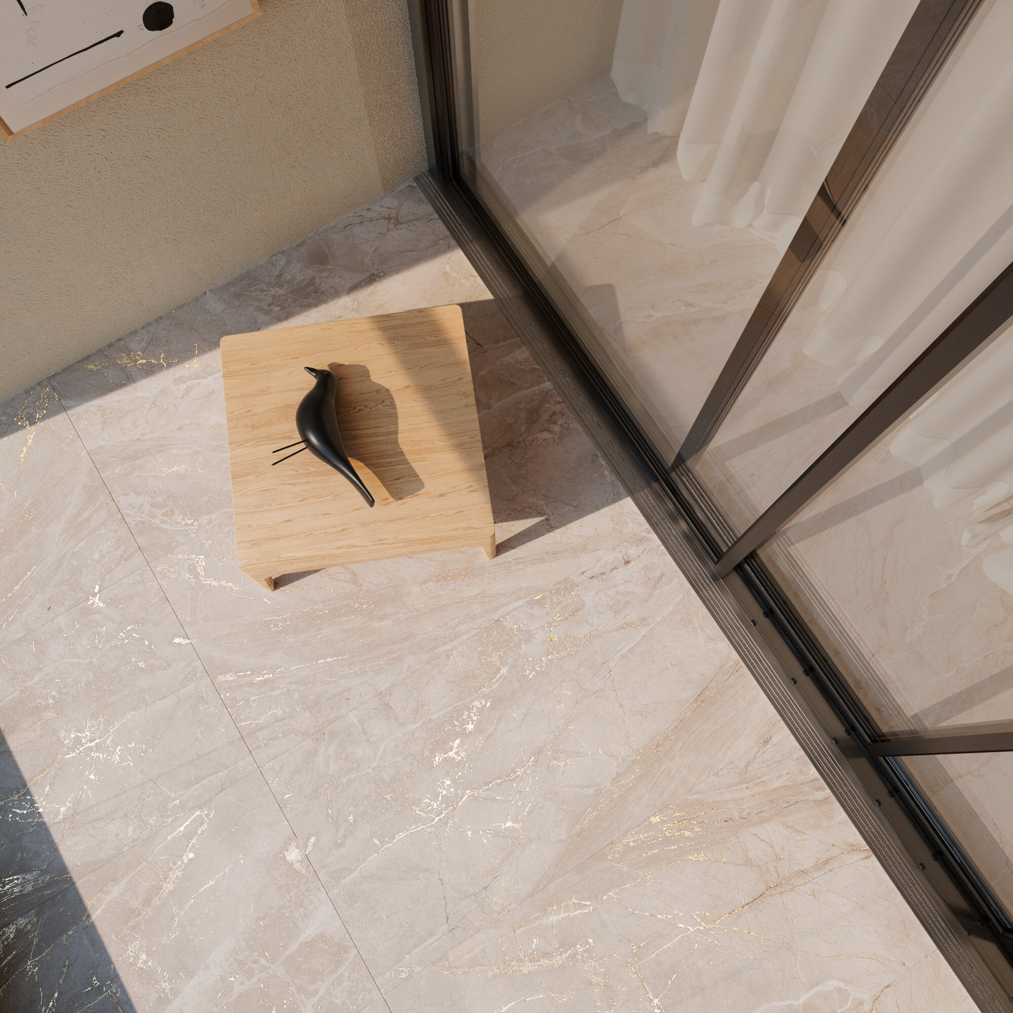 Керамогранит 1200 × 600 мм INTERA CREMA Поверхность: Карвинг (цена за 1 плитку 0,72м2)