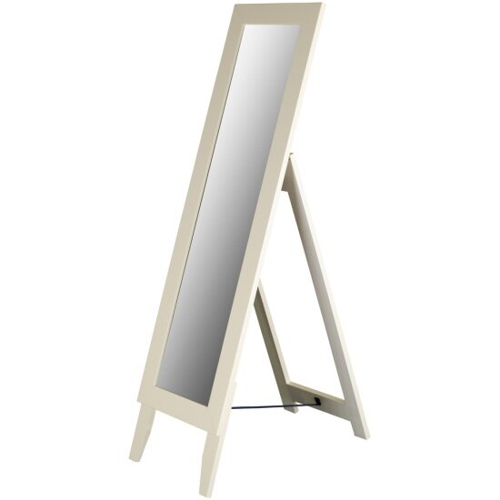 Зеркало Мебелик напольное BeautyStyle 1 слоновая кость