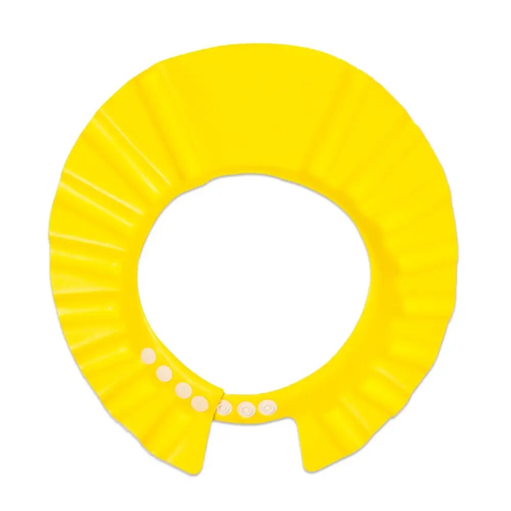 Детская регулируемая водонепроницаемая шапочка-козырек для купания Желтый, Yellow 1