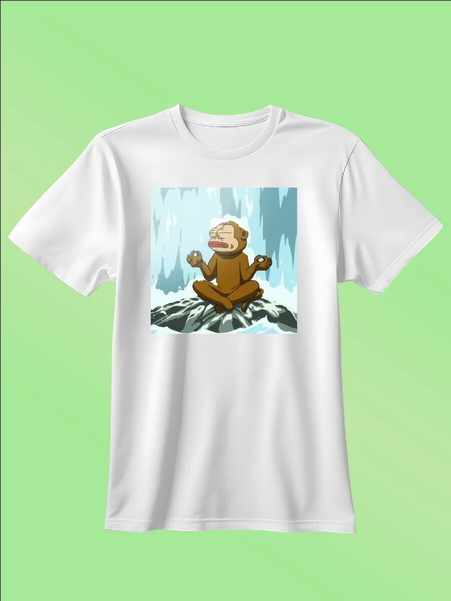 Футболка лягушка пепе relax