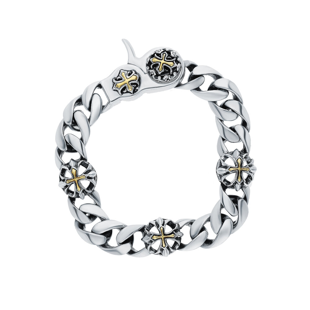 Браслет, серебро, 925 проба