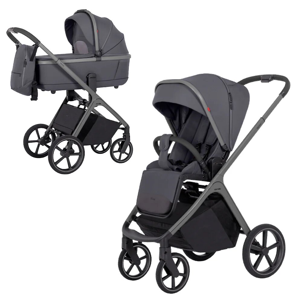 Детская коляска 2в1 Carrello Vector, цвет Landscape Grey (Графитовый), артикул производителя CRL-6550