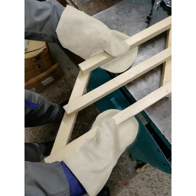 Рукавицы брезентовые, плотность 480 гр/м2, 10 пар/уп.