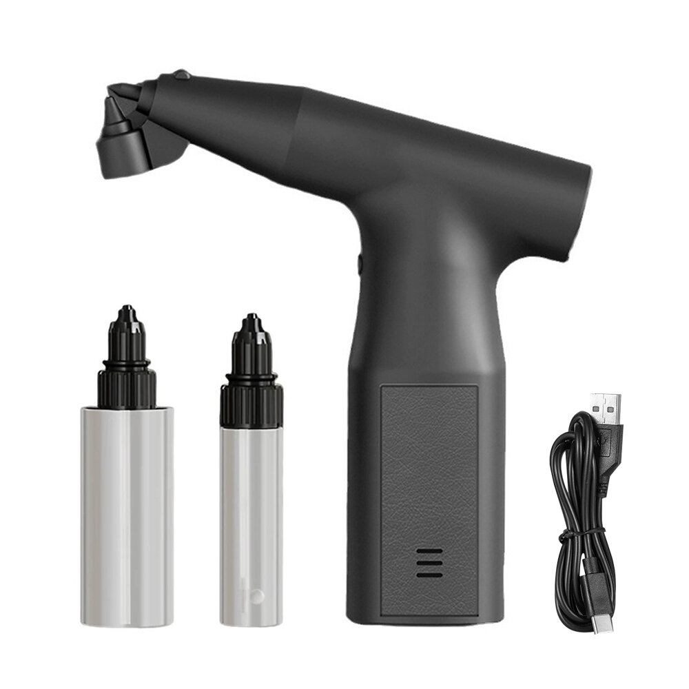 Paint Sprayer, Handheld Portable Electric Sprayer with 1 Gear 2 PCS Liquid Bottles, Rechargeable Kit for Furniture, Cabinets, Fences, Walls, Door, Garden Chairs, and More
