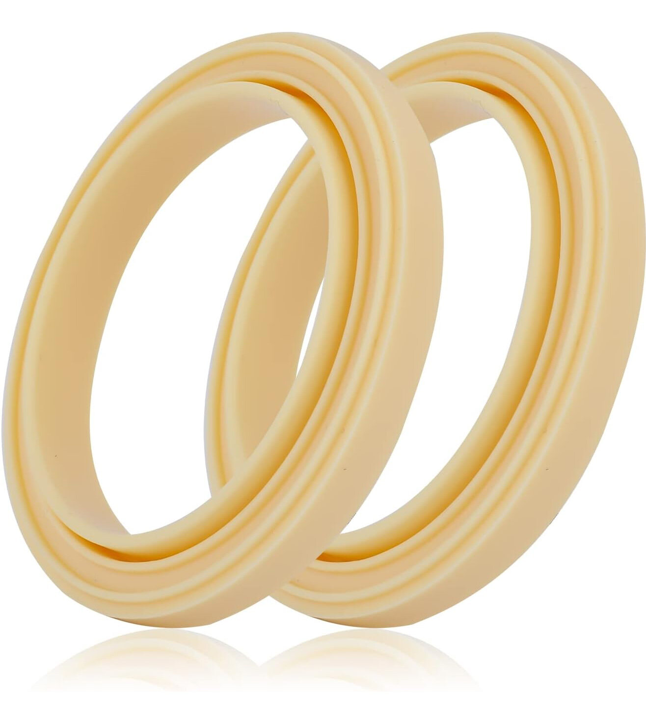 54MM Плоские герметики из силикона многоразового использования пищевого качества, прокладка герметика для предотвращения утечек, совместимая с машинами Breville 450/870/878/880, 2 штуки, материал силикон пищевого качества, вес 14.8г/0.5 унции, размеры