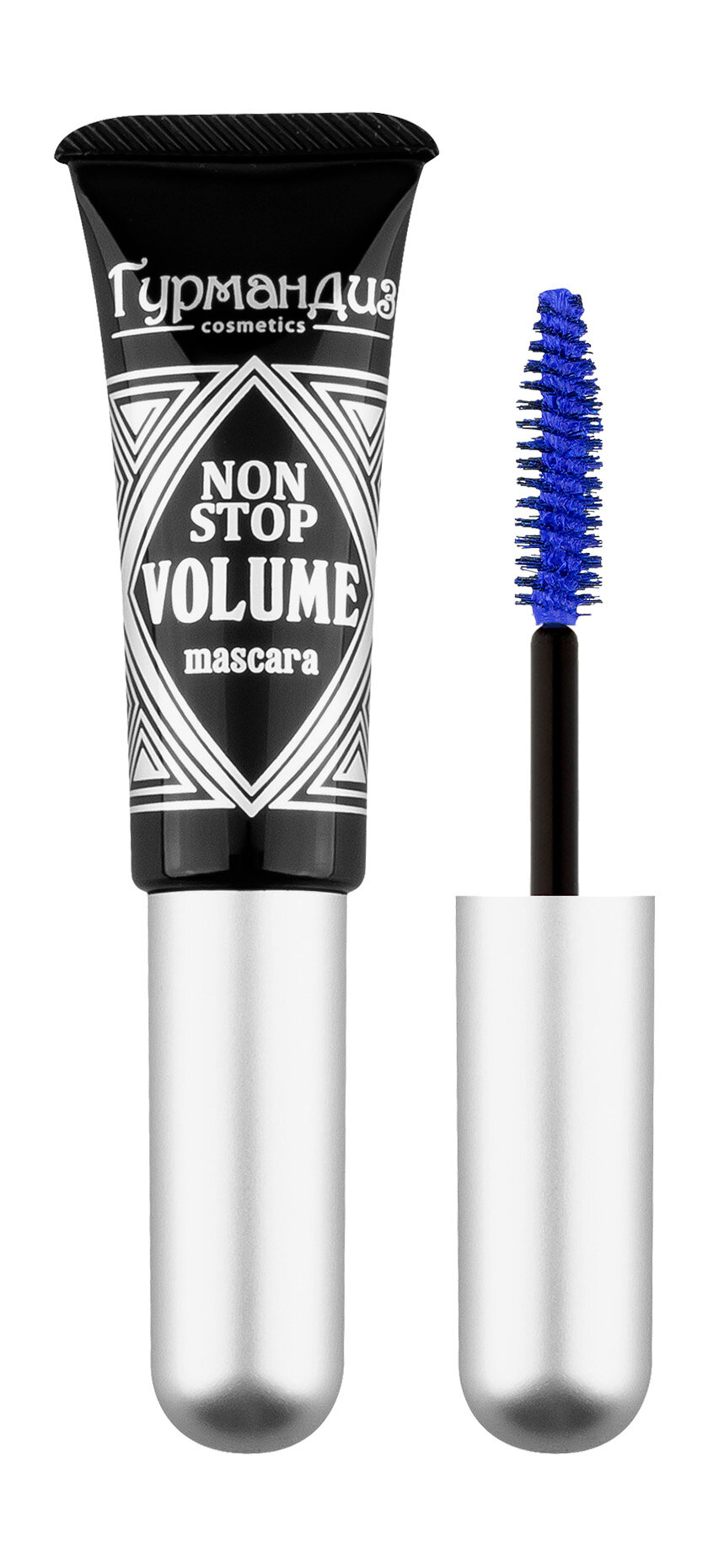 Гурмандиз Тушь для ресниц Объем Нон-Стоп, 9 мл, Ярко-синяя