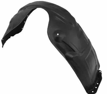 Подкрылок AKRADO 0912, для Kia K5, полимерный, черный, передняя ось, левый, 1 шт.