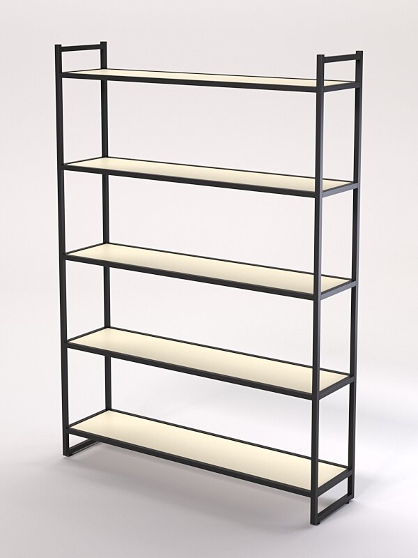 Стеллаж "Стронг" №21 в стиле лофт, Крем Вайс. Производитель товара - компания Westcom.