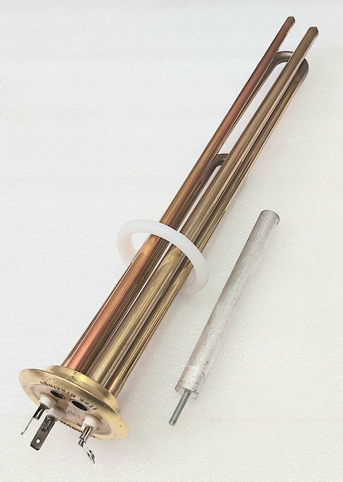 ТЭН для водонагревателя Аристон PREMIUM RF64 2500w(1500+1000) SHT медь 2фастон+М4 Thermowatt (3174149)