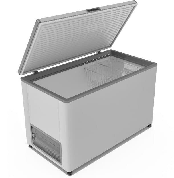 Универсальный морозильный ларь FROSTOR FML 400 S, белый, серый