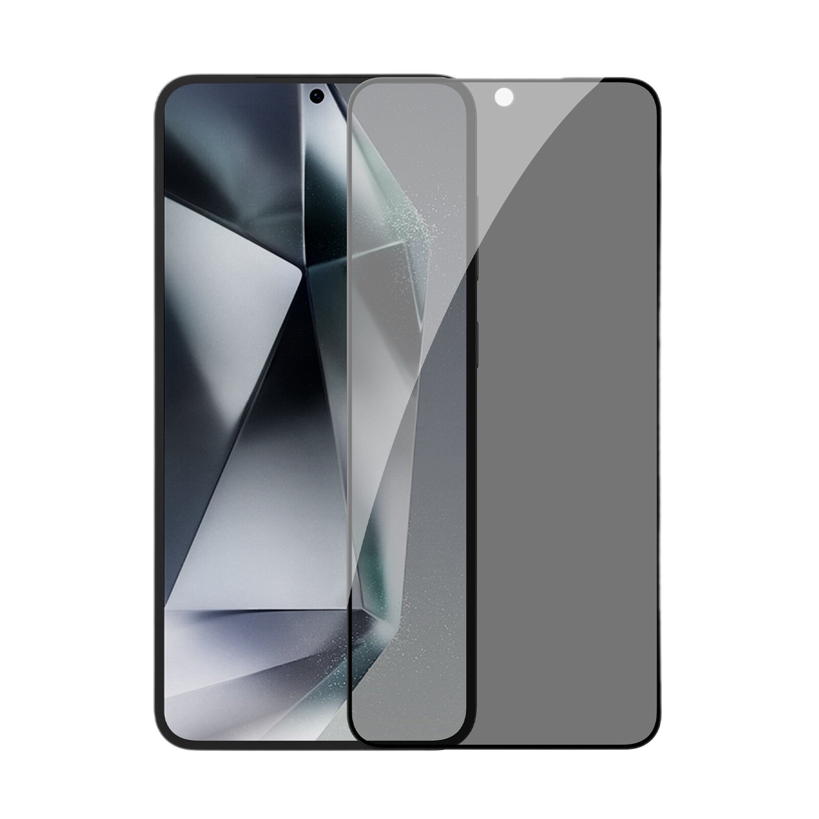 Стекло "Антишпион" от Nillkin для смартфона Samsung Galaxy S25, серия Guardian Privacy Tempered Glass Screen Proetector