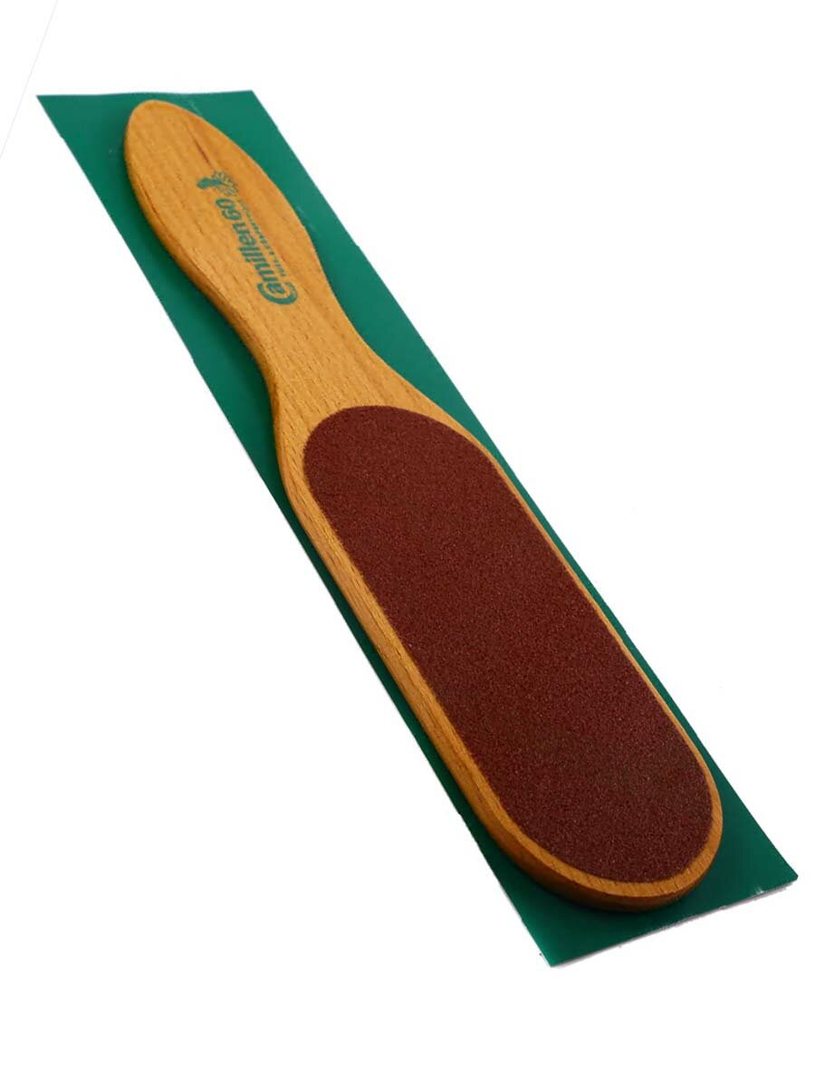 Camillen 60 Тёрка для педикюра «Шкурка» 2723, дерево без лака