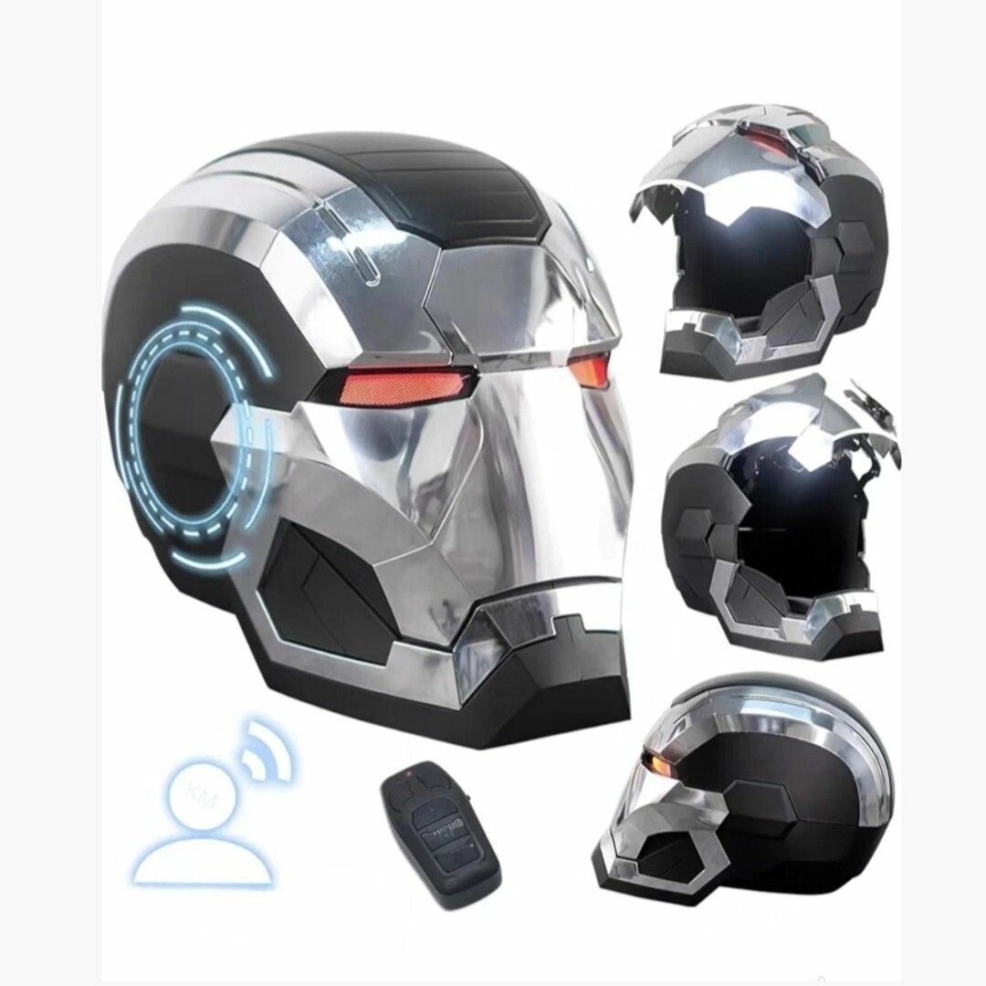 Шлем Iron Man War Machine можно носить с голосовым управлением