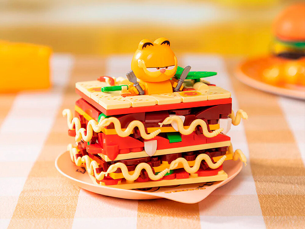 Конструктор Pantasy Garfield 86807 Конструктор Гарфилд: Лазанья