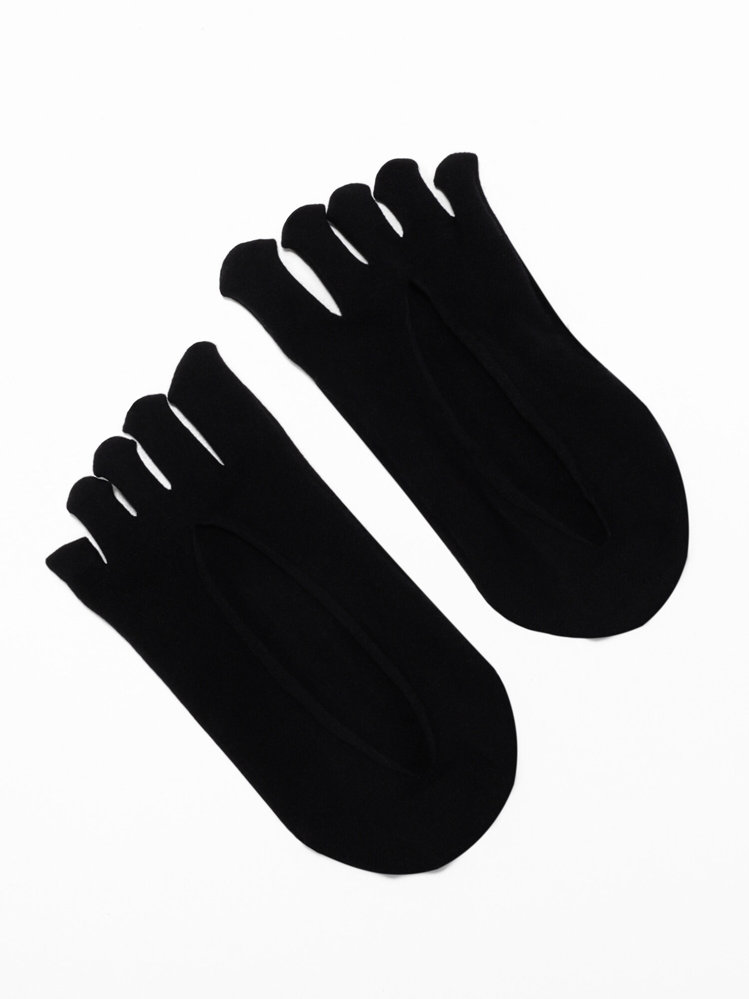 Корректоры - разделители для пальцев ног, капроновые, 36-42 р-р, пара, чёрные