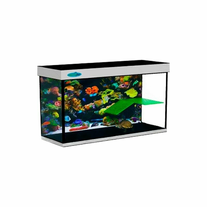 Аквариум 300 литров для красноухой черепахи AquariumBest террариум , Белый (101х51х66 см)