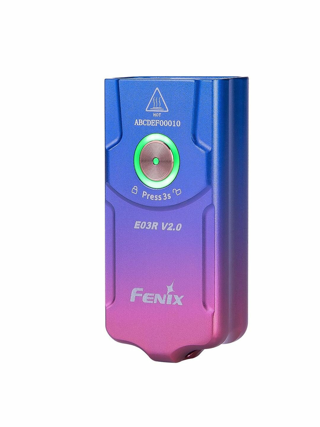 Подарочный фонарь Fenix E03R V2.0 Limited EDITION цвет небула