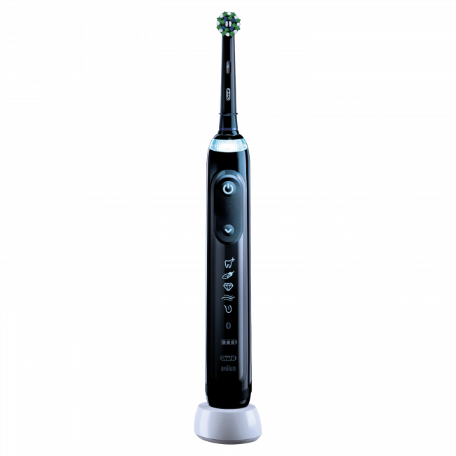 Электрическая зубная щетка Oral-B Genius X, midnight black