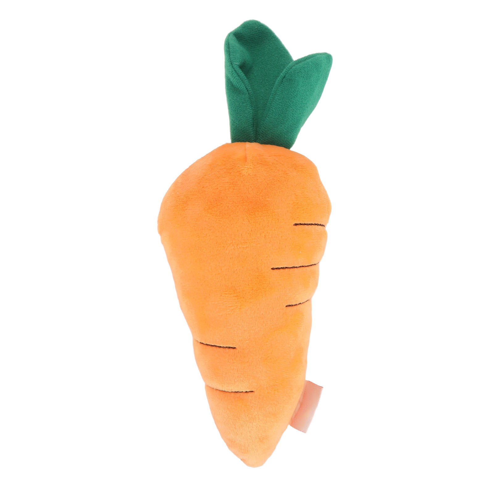 Пищащая игрушка в форме морковки для собак, устойчивая к укусам, снимает тревогу, жевательная игрушка для игр, размер S (26 см).