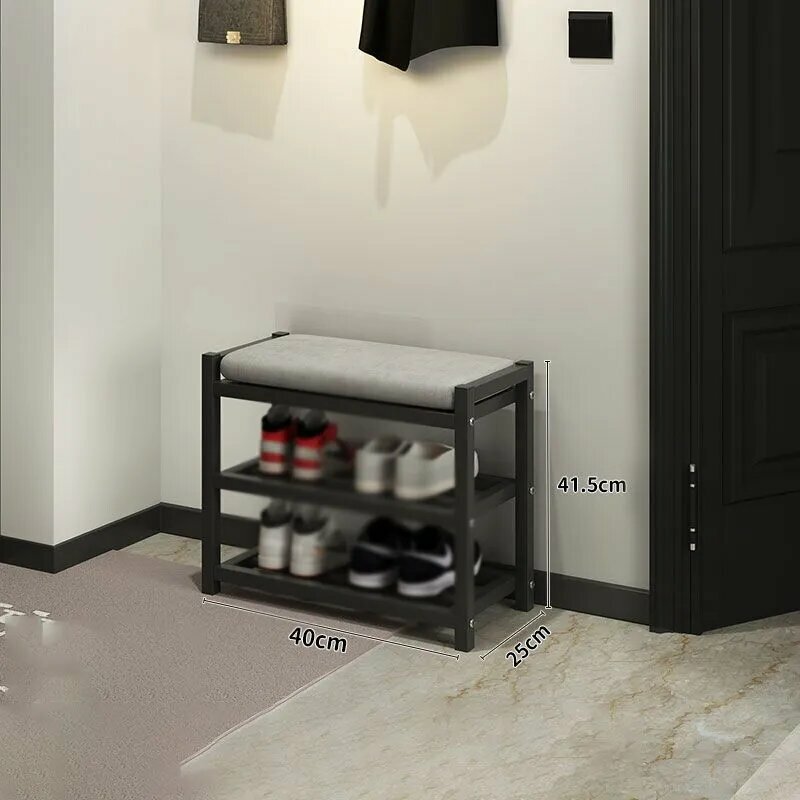 Обувница V335, металл, искусственная кожа, 40 см х 25 см х 41,5 см