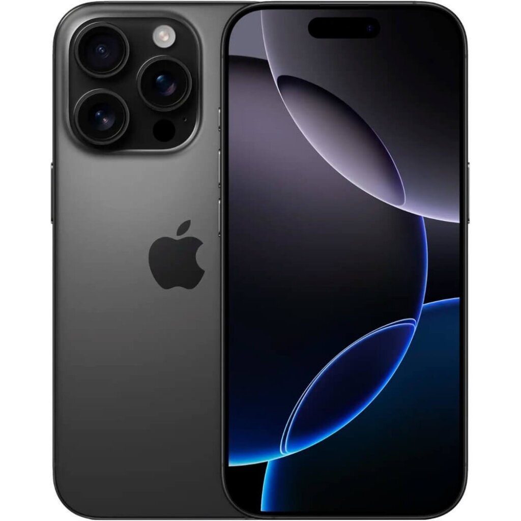 Смартфон Apple iPhone 16 Pro, 256Gb, nano SIM+eSIM, Black Titanium