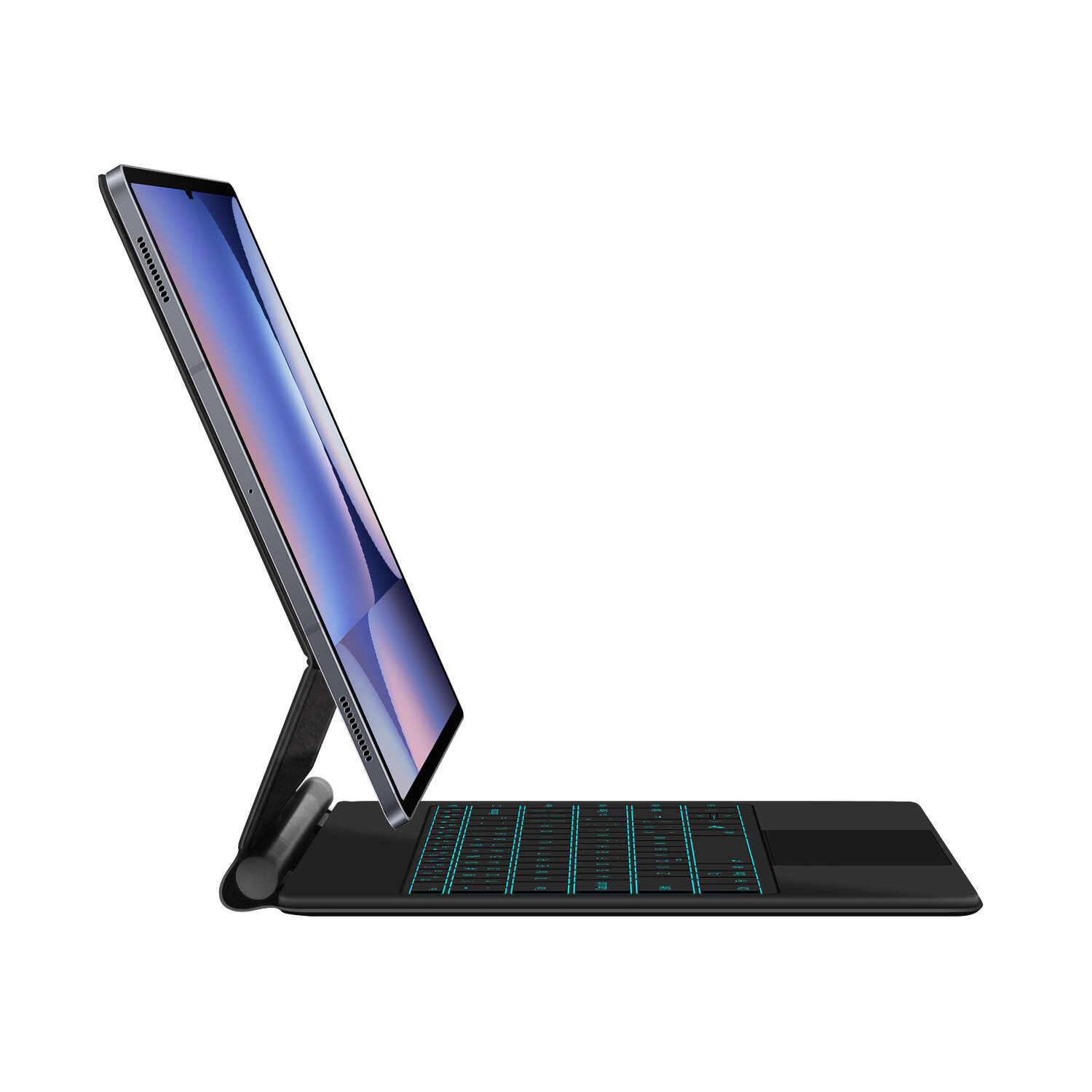 Чехол-клавиатура Miaocong, для Samsung Tab S10, S9, S8, черный