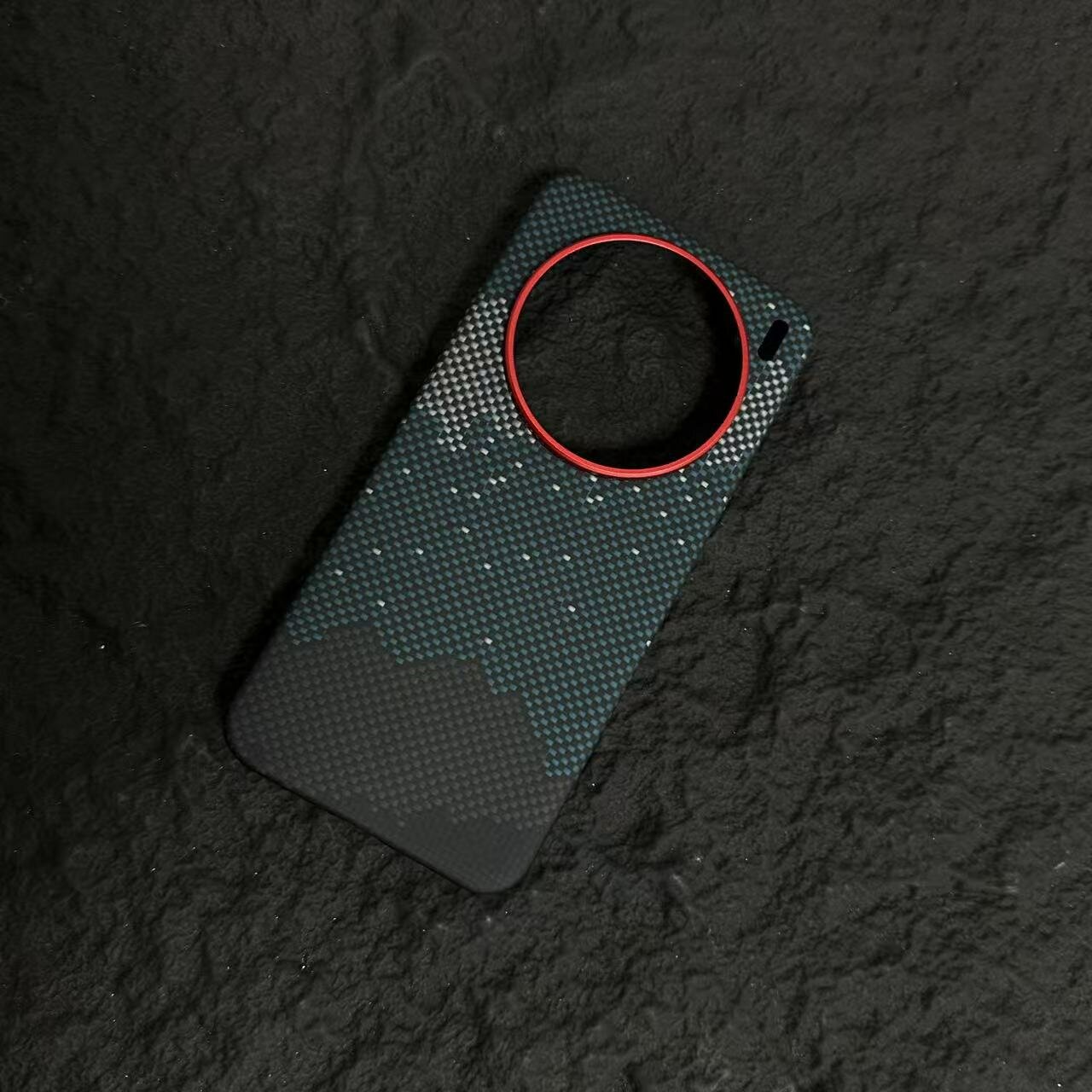 Чехол-кевлар Ruihong, для vivo X200 Promini, цвет Млечный Путь, с магнитной рамкой