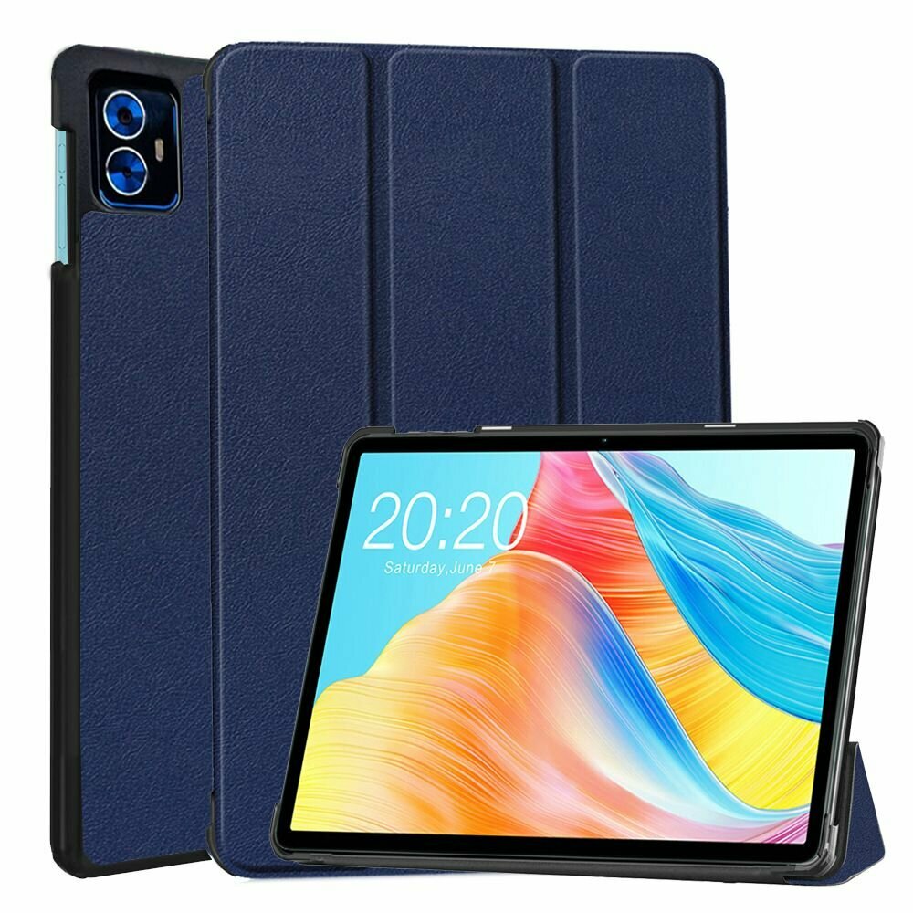 Doiza Планшетный Чехол на Samsung Galaxy Tab S2 9.7" SM-T810/T815C / Универсальный Противоударный Чехол книжка для Самсунг Галакси Таб Tab S2 9.7" SM-T813/T819C, магните, экокожа, Тёмно-синий