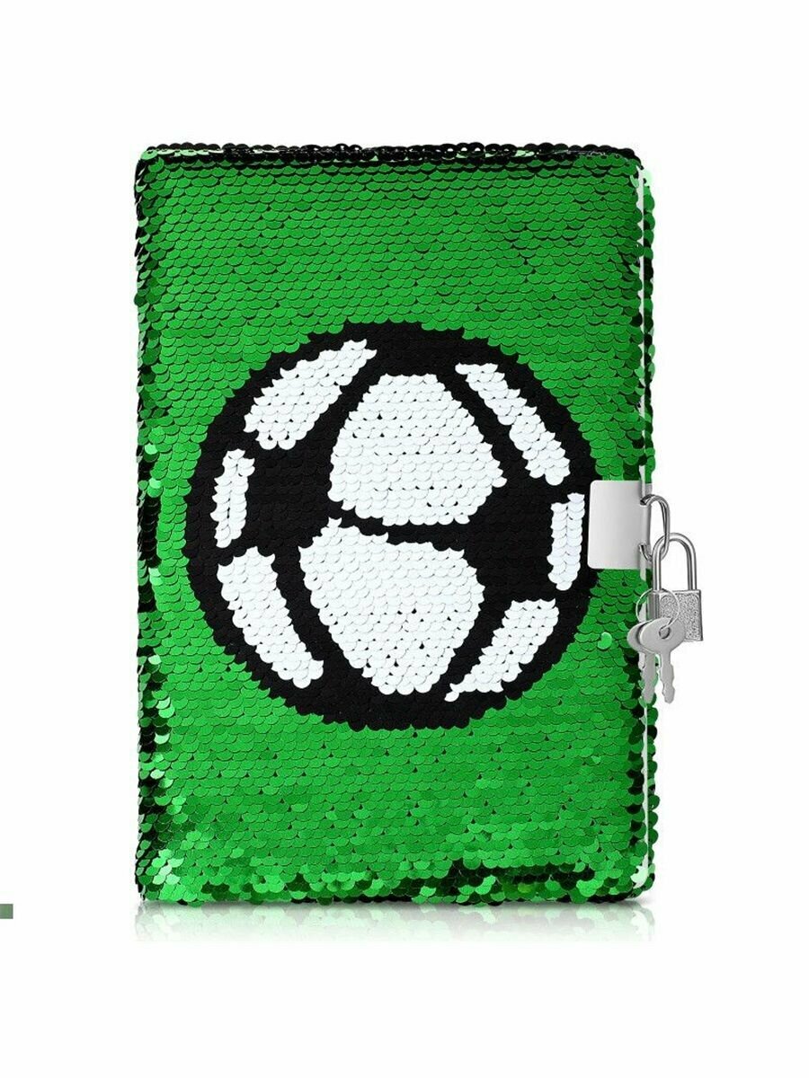 Футбольный блокнот, секретные дневники для мальчиков, блокноты с замком, журналы для девушек, размеры 21.00X14.00X1.65CM