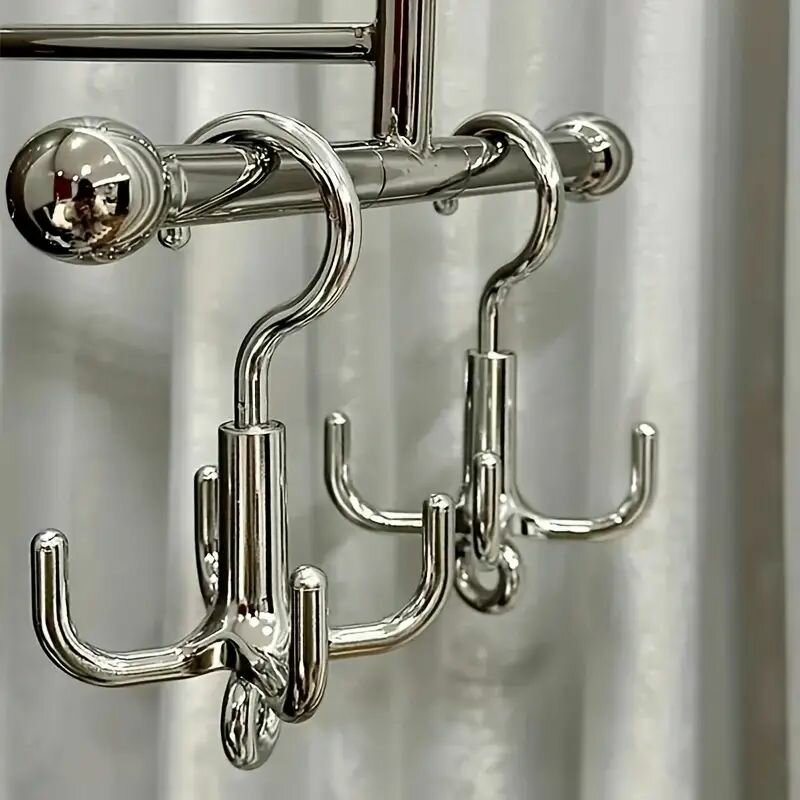 2 шт Вешалка для ремней, галстуков, шарфов, бижутерии, аксессуаров, модульная, вращающаяся на 360 градусов=v=