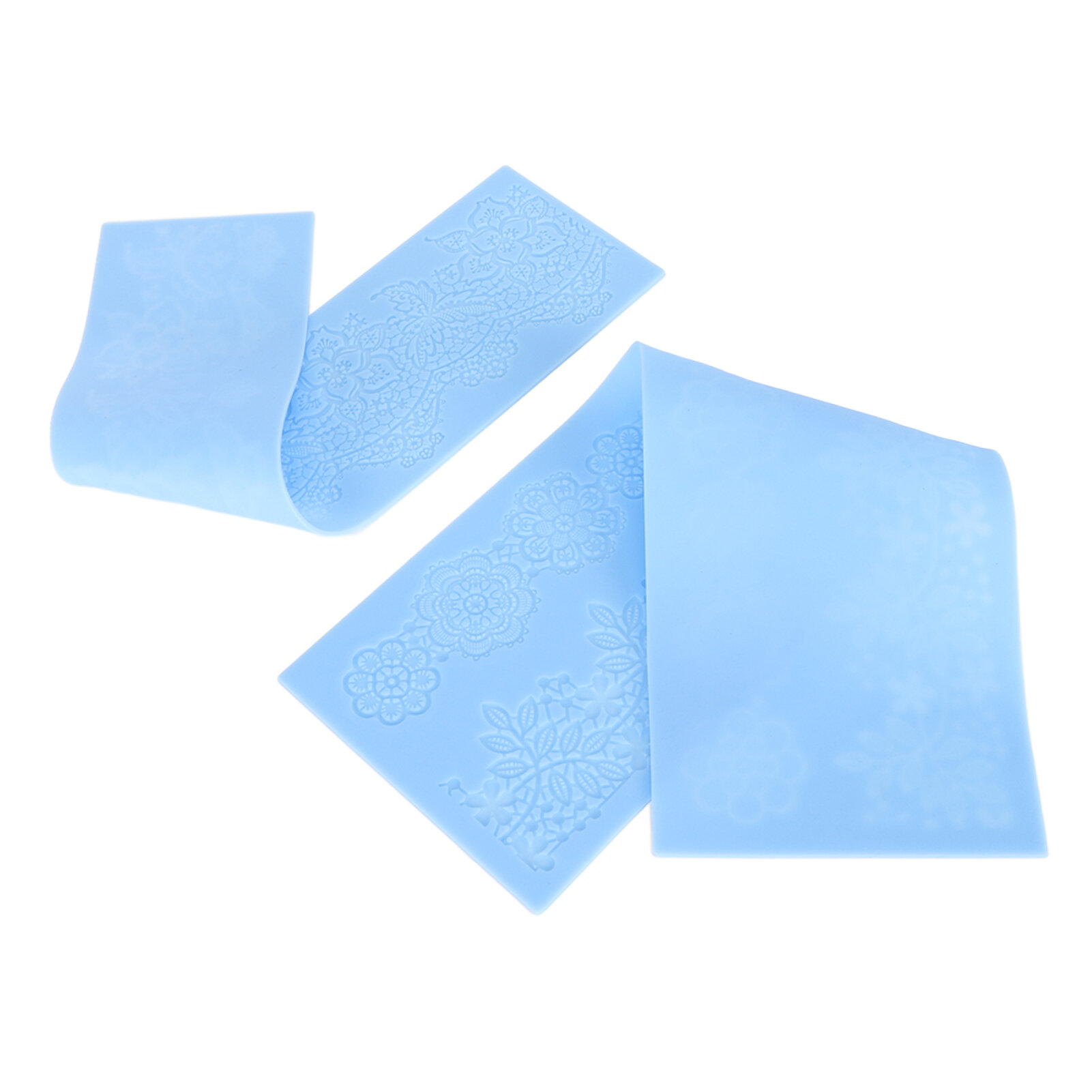 2pcs untibling кружевная плесень мульти круглые цветы