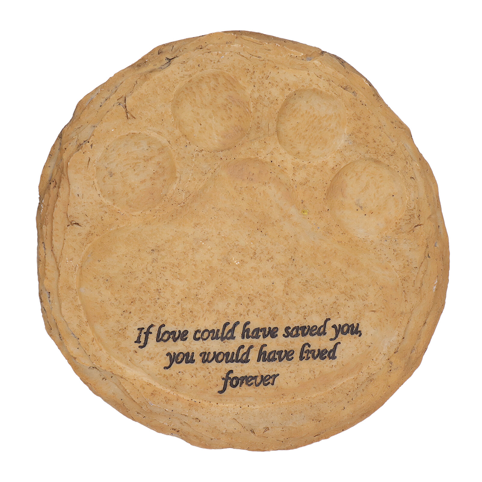 Надгробный камень из смолы для домашних животных, для сада, для собак и кошек, для газона и заднего двора, тип B, песочный цвет.