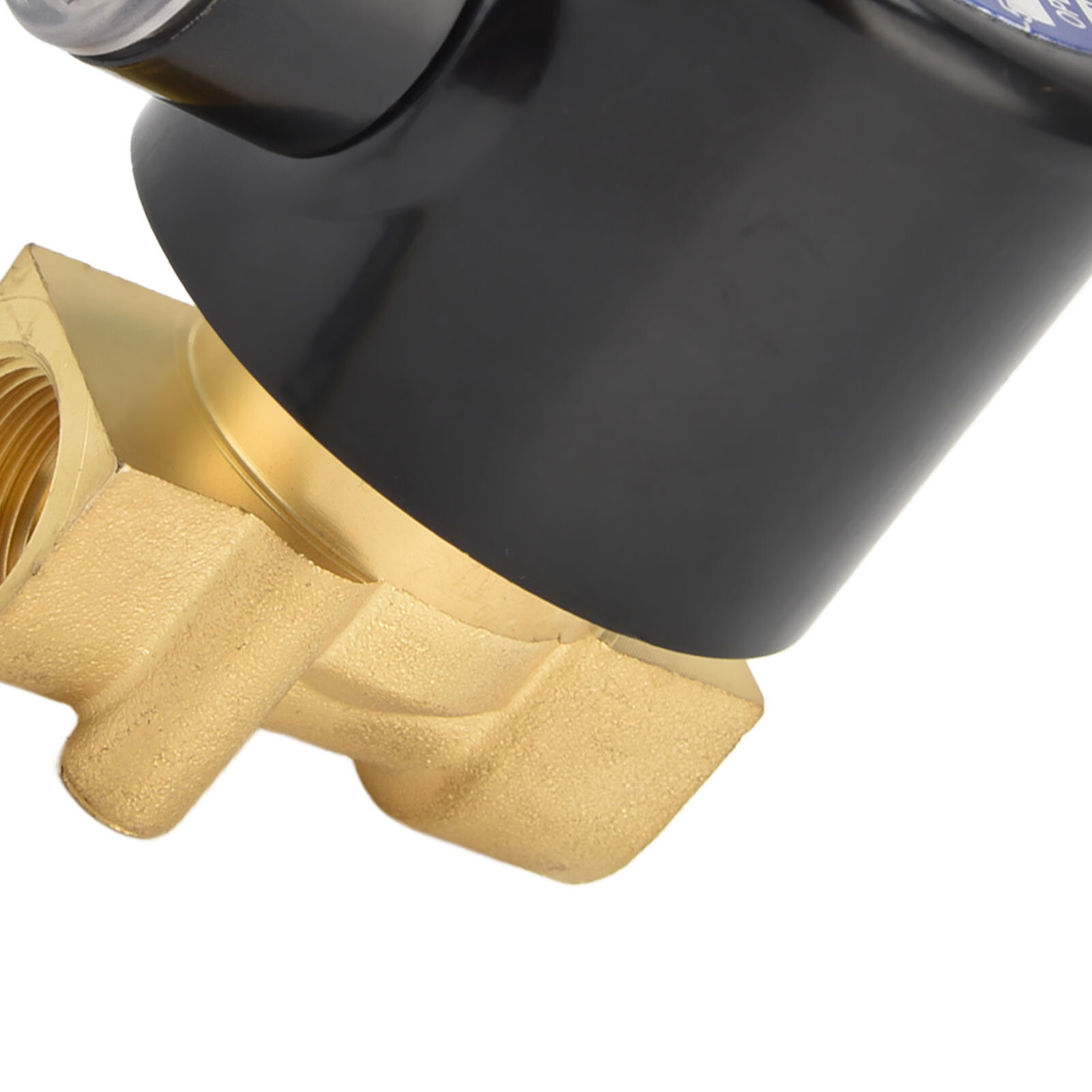 2W 040 10 G3/8-дюймовый электромагнитный клапан с латунной диафрагмой, нормально закрытый электрический электромагнитный клапан для воды, воздуха, масла, DC24V