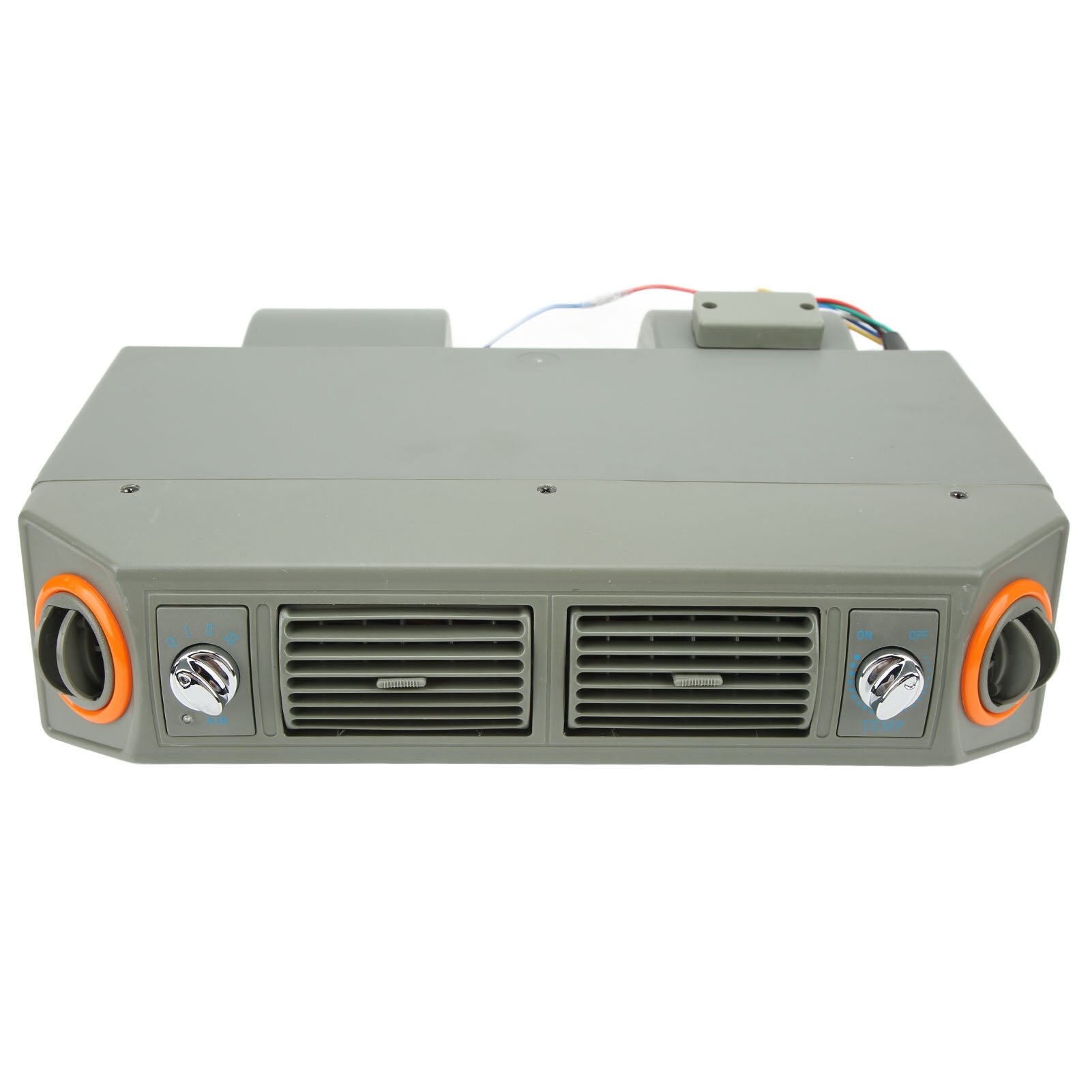 Сборка испарителя кондиционера с 3-ступенчатым регулированием температуры под приборной панелью для автомобилей, грузовиков, РВ, камперов DC12V 6A, 32-трубчатая пластинчатая, 3400 ккал/час, 360CFM