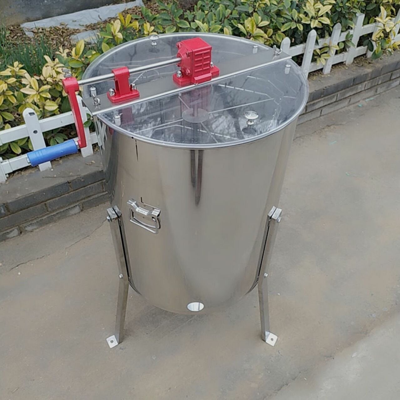 Медогонка из нержавеющей стали 4 рама8