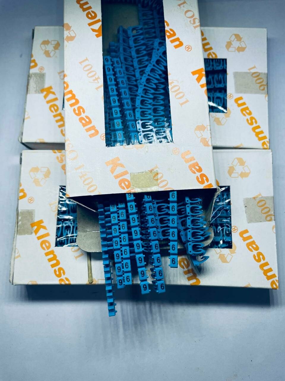 Маркировка кабельная Klemsan 518006 KE2, сечение 1,5-2.5 мм², упаковка 500 шт